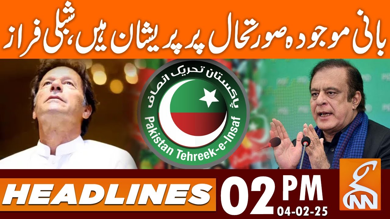 Shibli Faraz Statement regarding Founder PTI | News Headlines | 02 PM ...