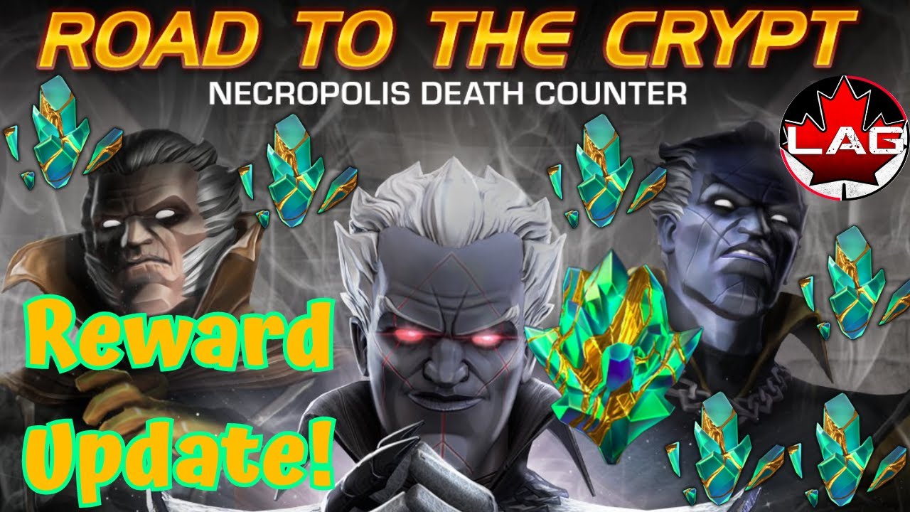 Crazy Reward Update For Road To The Crypt! Necropolis Death Counter New ...