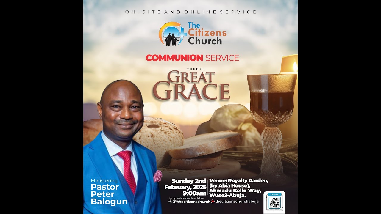 Great Grace - Pastor Peter Balogun - YouTube