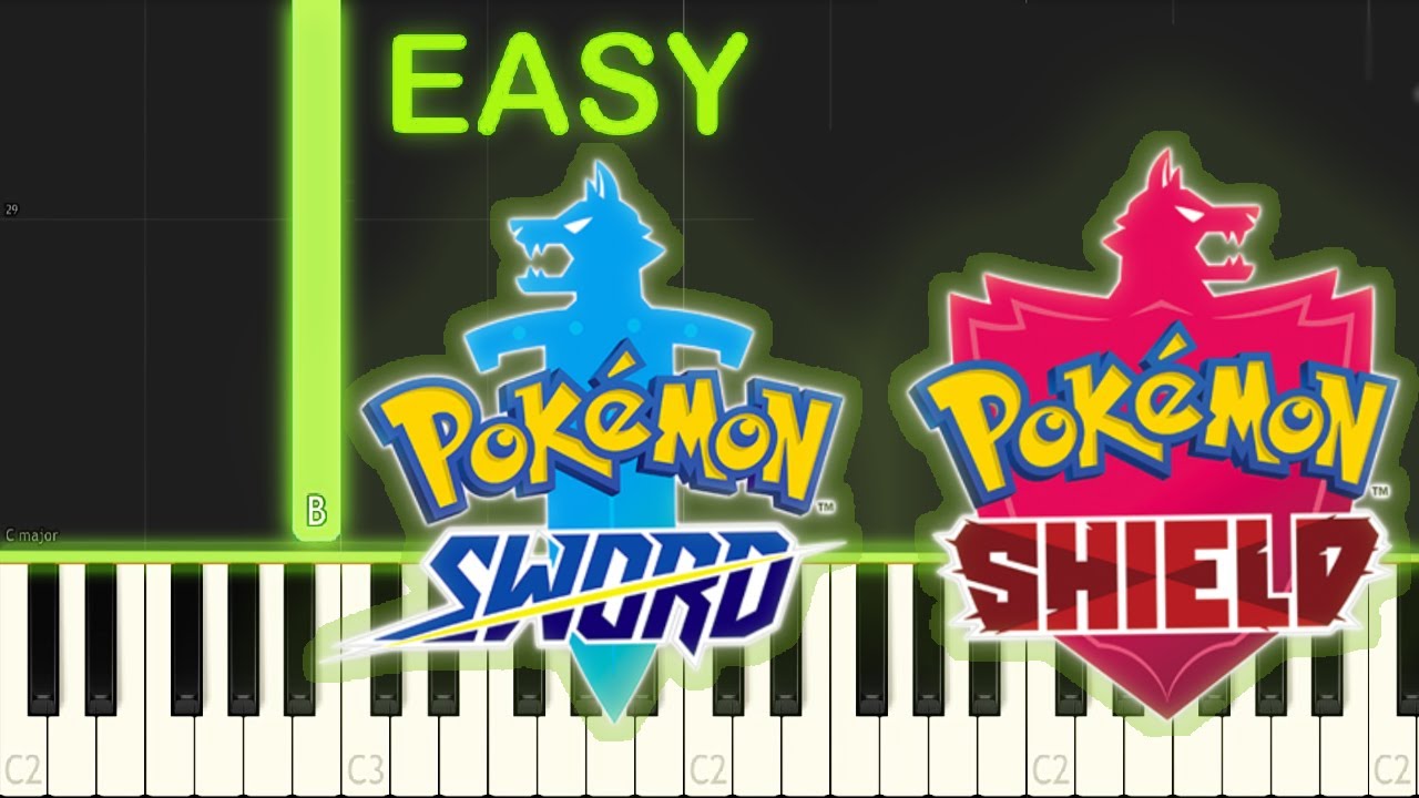 POKEMON SWORD AND SHIELD - EASY Piano Tutorial - YouTube