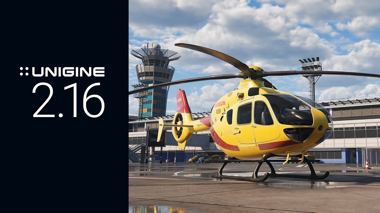 UNIGINE Engine 2.16: Asset Store, Vulkan & DX 12, ROS2 Integration ...