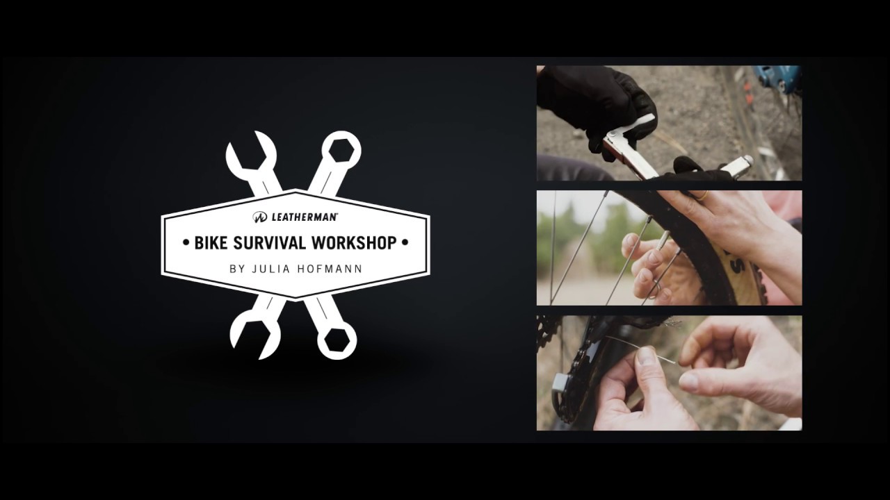 SCHLAUCHLOS - Leatherman Bike Survival Workshop by Julia Hofmann - YouTube