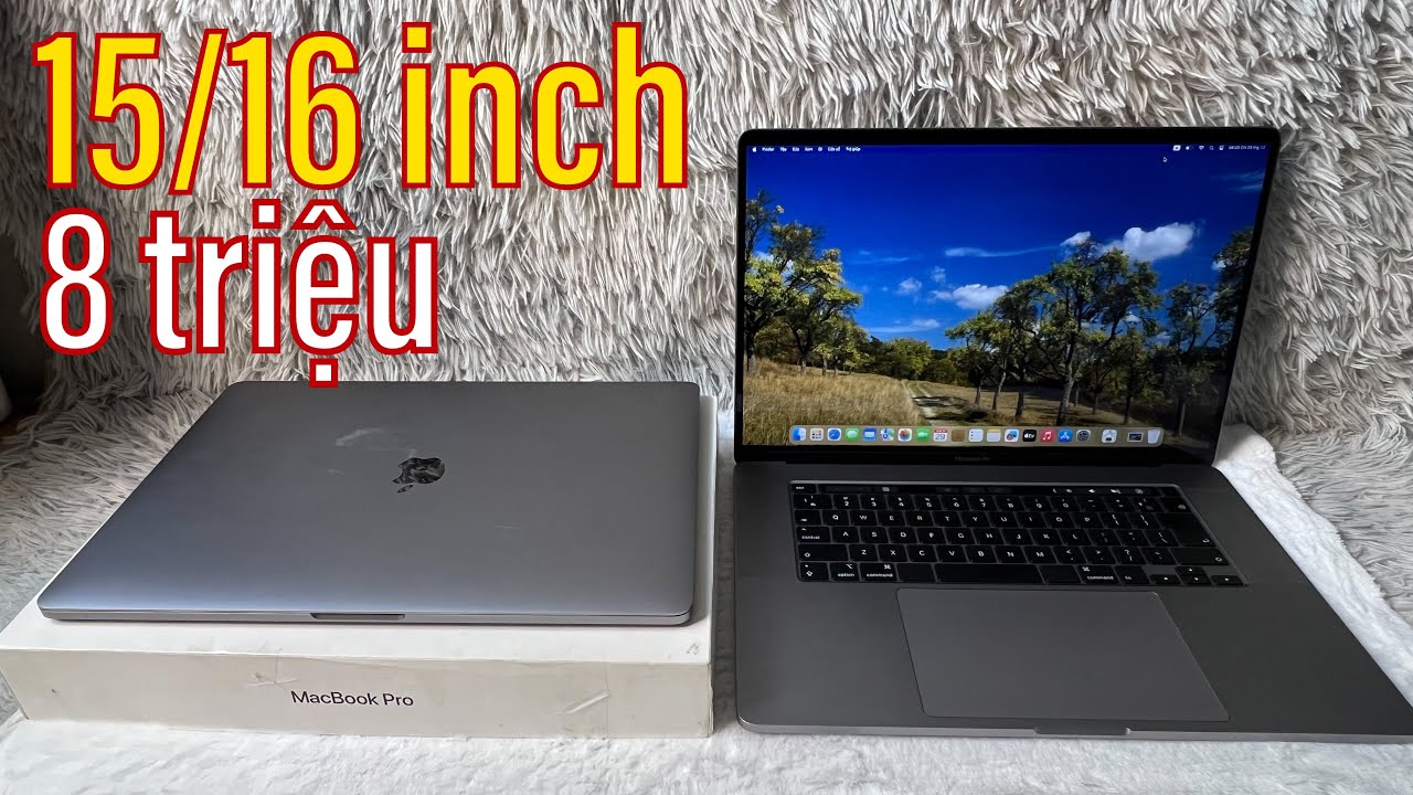 Macbook pro 16 inch 2019, 2017 full box cũ giá rẻ dưới 10 triệu - YouTube