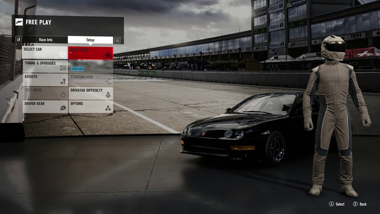 forza motorsport 7 k20 integra type r build - YouTube