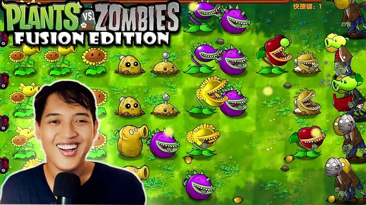 MELAWAN ZOMBIE MICHAEL DAN ZOMBIE NARUTO - PLANTS VS ZOMBIES Fusion (E4 ...