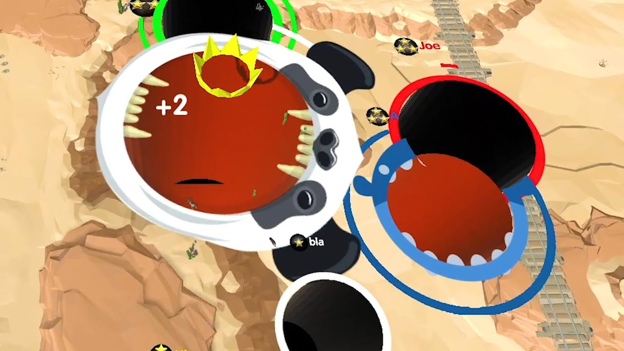 Hole.io Map Control: 100.00% - Time Mode Big Hole WORLD RECORD #420 ...