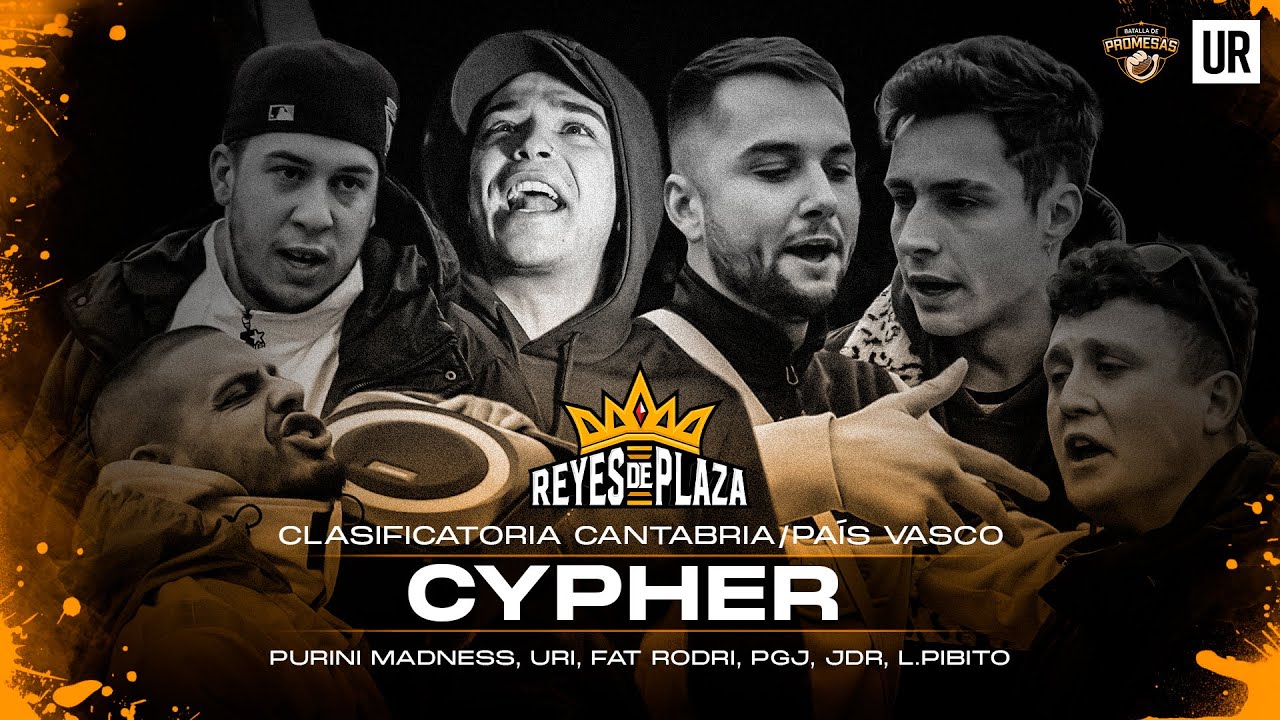 CYPHER REYES DE PLAZA #6 | PURINI MADNESS, URI, FAT RODRI, PGJ, JDR Y L ...