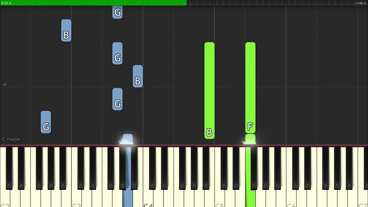 Metro: Last Light OST "D6 Sixstring" - Piano Tutorial (Synthesia) - YouTube