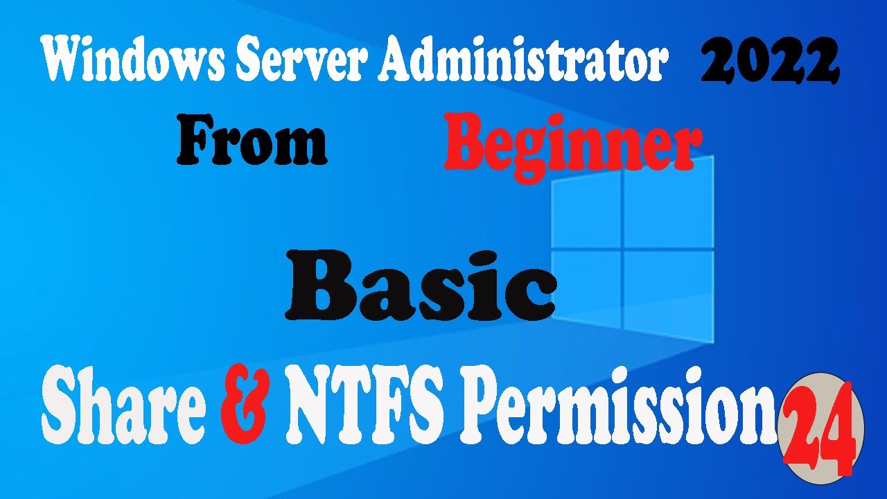Basic Share Permission - YouTube