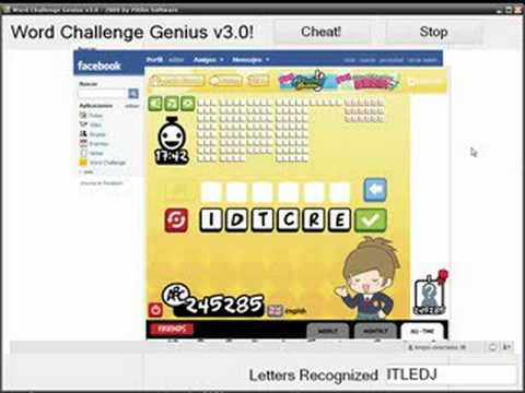 Word Challenge Genius v3.2 - (Beat your Facebook friends) - YouTube