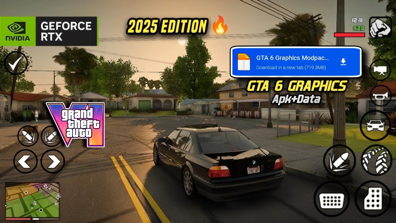 GTA 6 Realistic Graphics Mod For GTA SA Android | Graphics Modpack ...