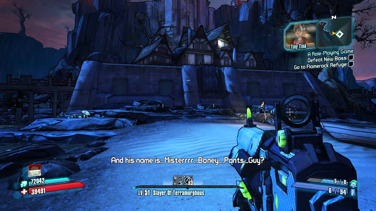 Borderlands 2 - Mister Boney Pants Guy - YouTube