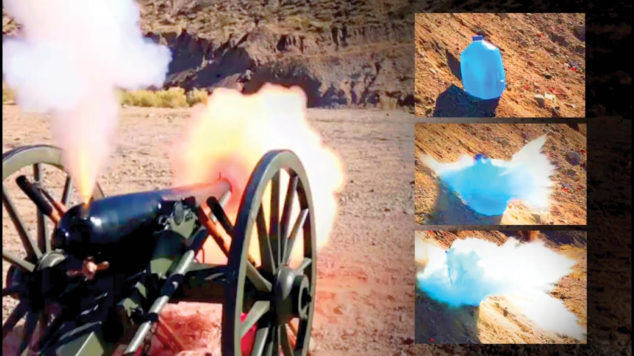Civil War Cannon - Live Fire - YouTube