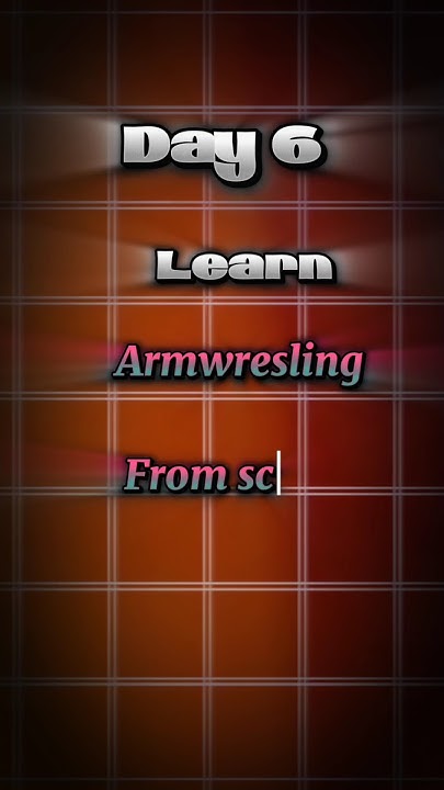 #Day6#learn arm wresling from scratch#popular#armwerstling#virel#trending#shortshorts#explore ...
