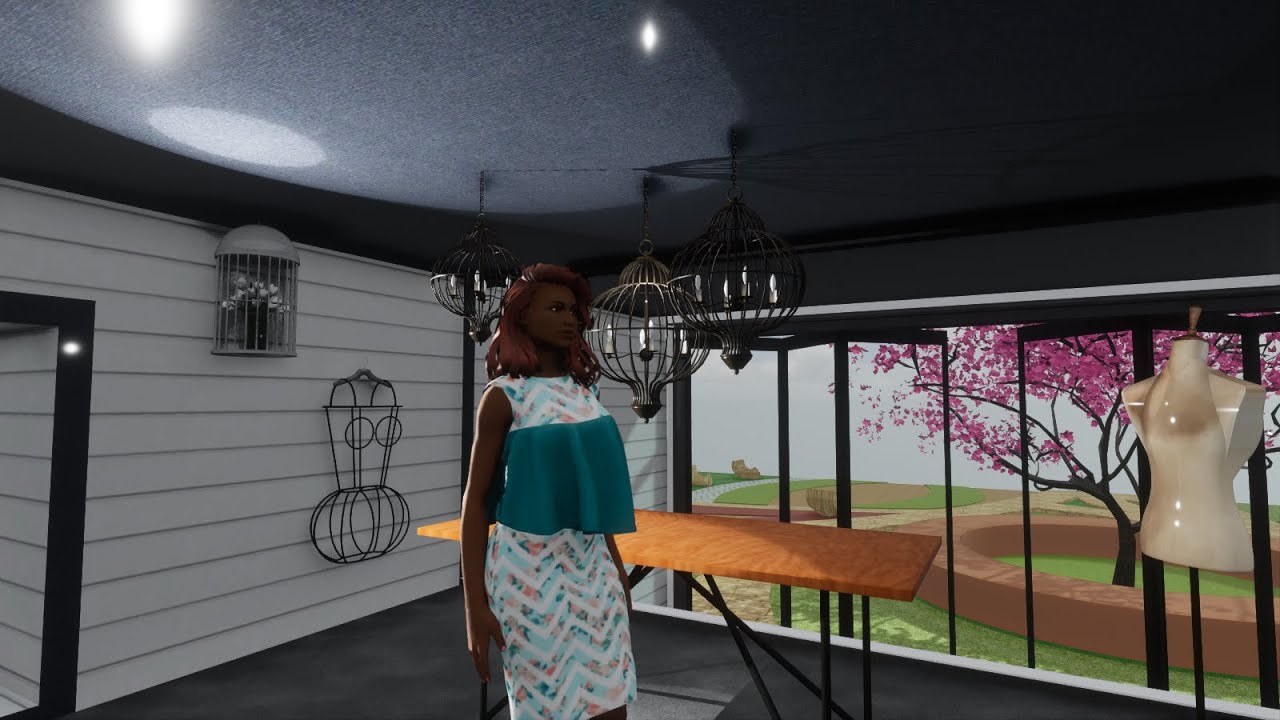 Quirky Couture Store In Sansar - YouTube