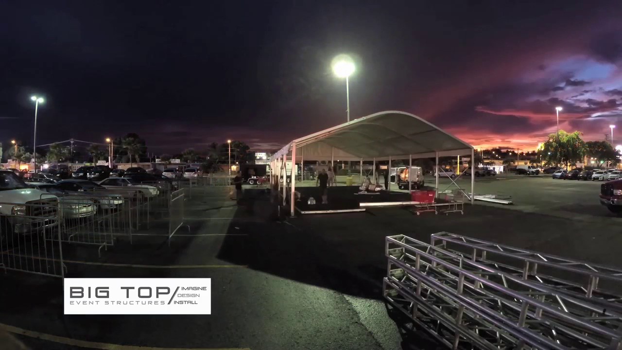 BIG TOP Carpa Estructural - YouTube