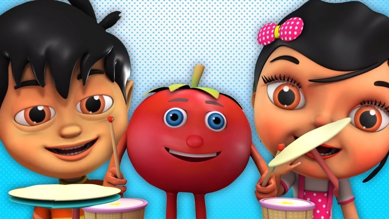 Lal Tamatar HINDI Rhymes | लाल टमाटर | Hindi Poem for Children Hindi ...