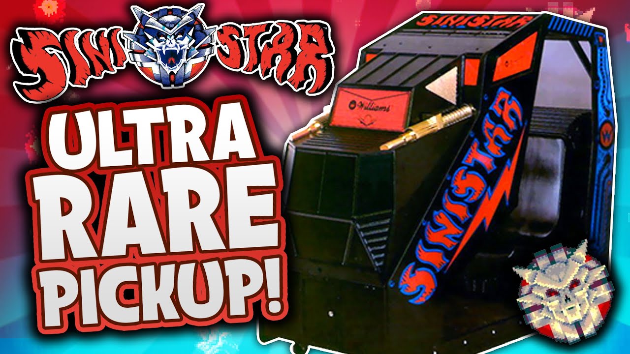 Rare Arcade Pickup - Sinistar Cockpit - Only 200 made!? - YouTube