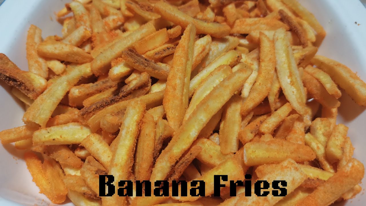 Banana fries recipe// how to make banana fries - YouTube
