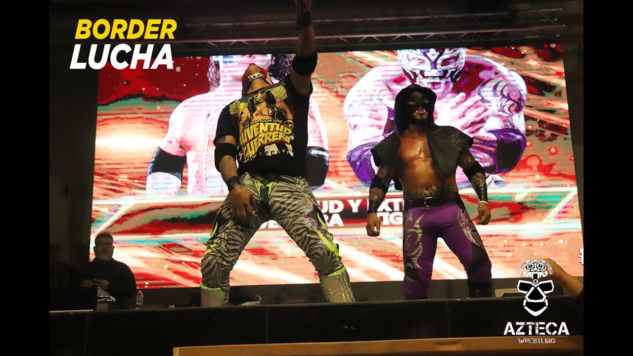 Mexican Power vs Horus y Zumbido | Azteca Wrestling Tijuana - YouTube