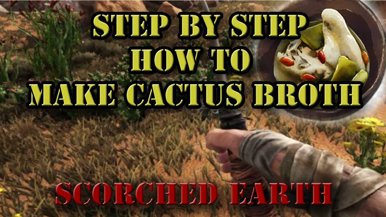 How to Make Cactus Broth - Ark Survival Evolved - YouTube