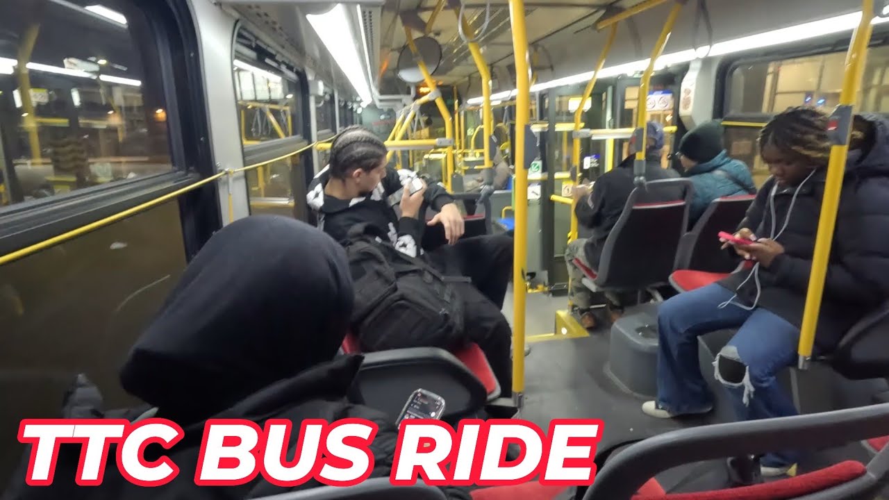 TTC 34 Bus Ride from Eglinton Station to Kennedy Station - YouTube