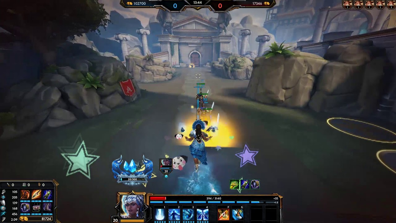 SMITE Yemoja Death's Toll/Death's Embrace Interaction (Patched) - YouTube