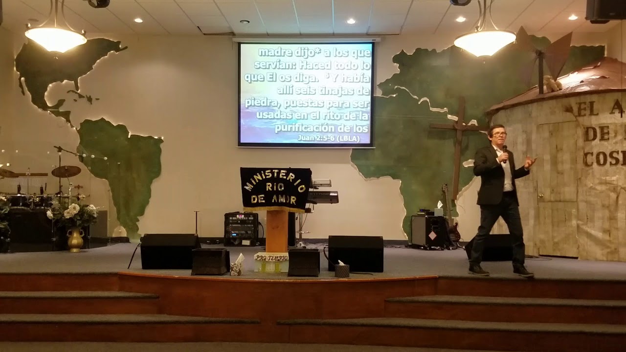 Jesus convierte el agua en vino . Pastor Ludwing Landaverde - YouTube
