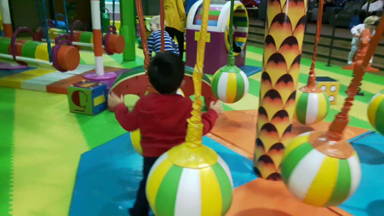 Family Fun Time Hop Skip Jump Indoor Playground - YouTube