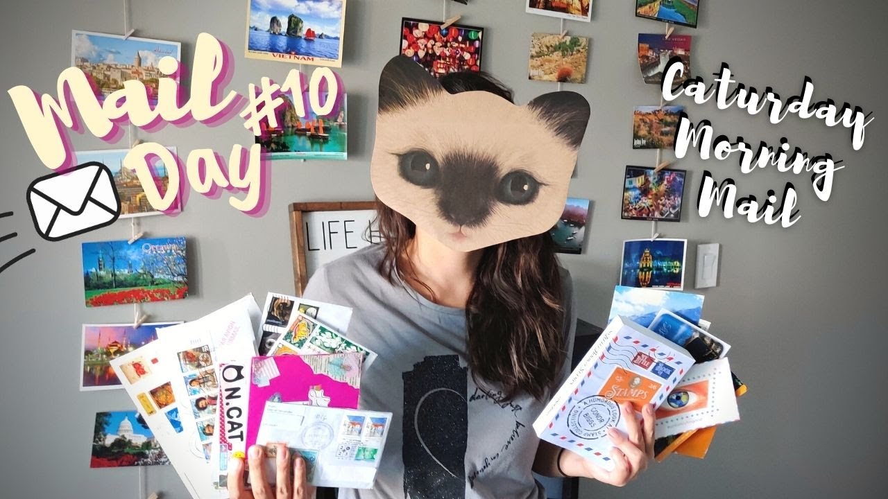 MailDay#10 - It's Caturday Morning Mail - YouTube