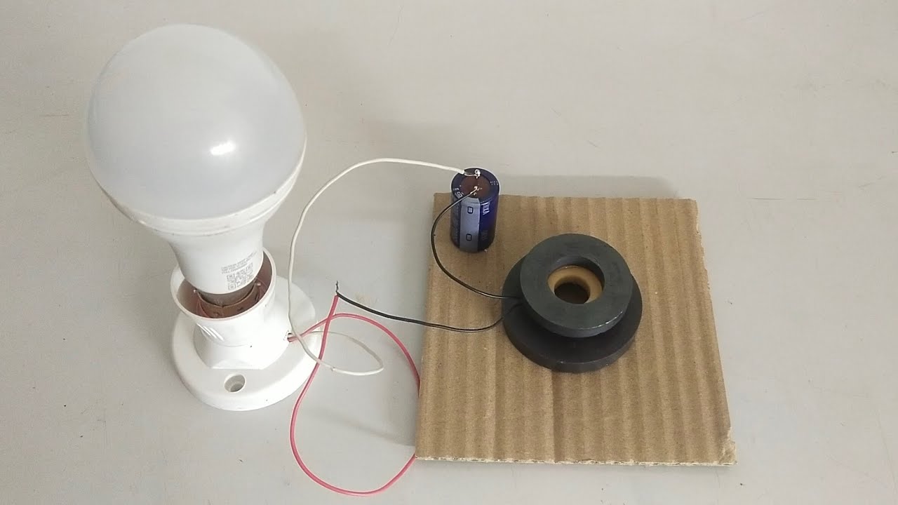 How To Make Free Energy Generator With Magnet And Copper wire || SB ...