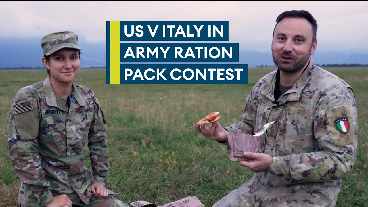 Who wins in US and Italian airborne soldiers ration pack taste test ...