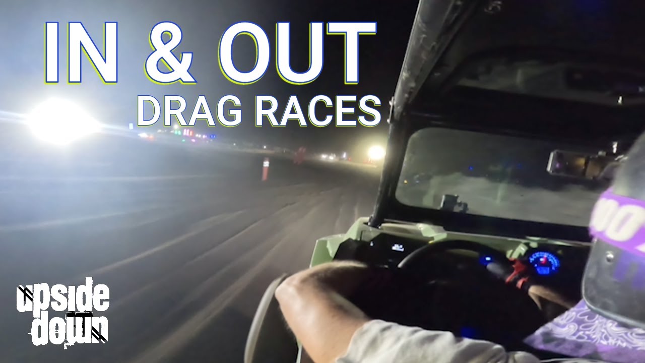 SXS Night Drag Racing - In & Out - UTV Invasion - YouTube