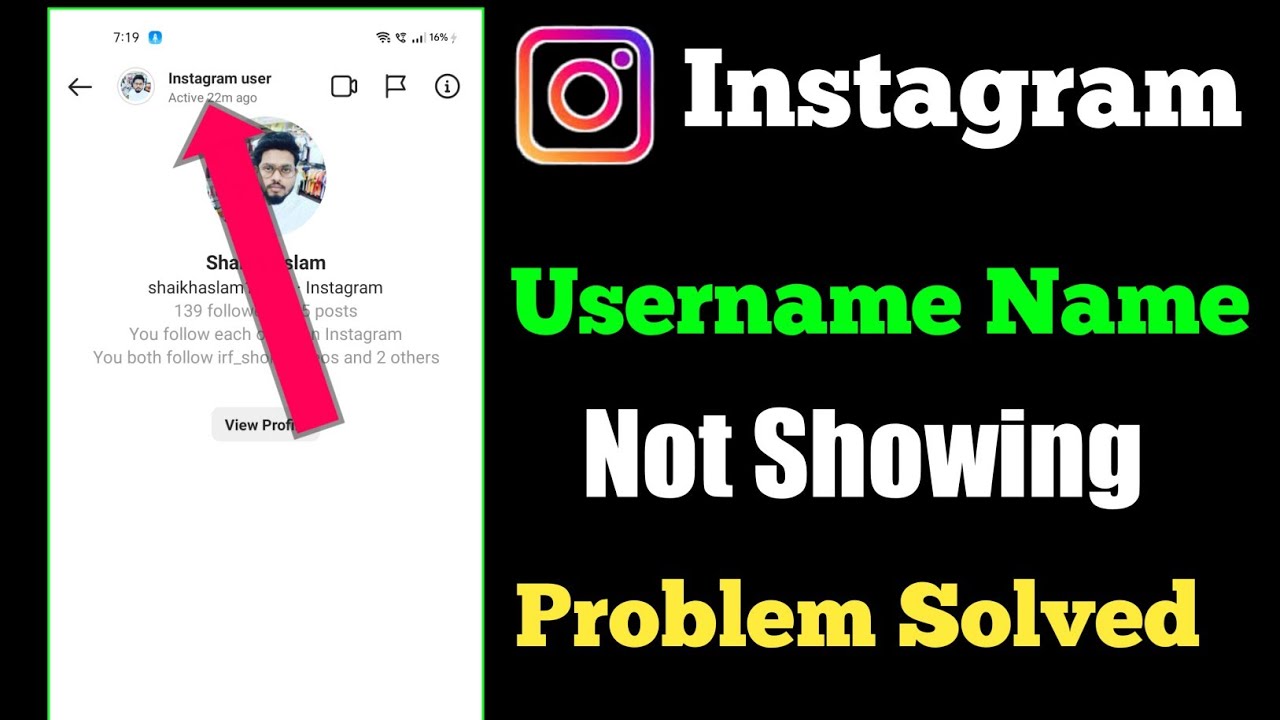 Instagram Username Problem | Instagram User Problem | Instagram Chat ...