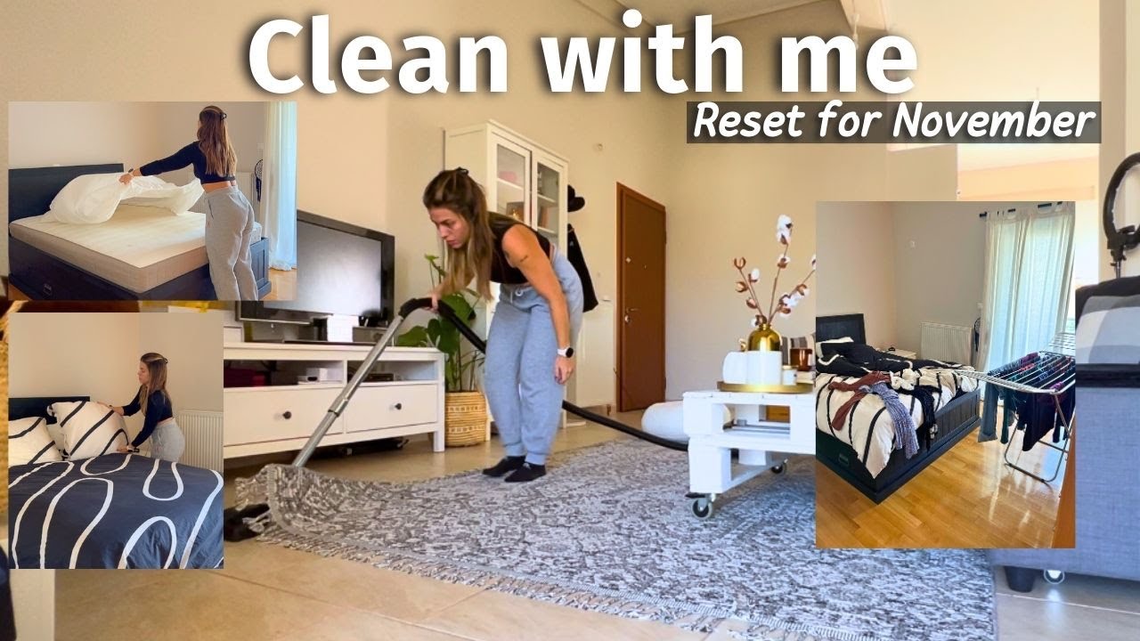 Reset for November part 1 - clean with me | Sofia Pappa - YouTube