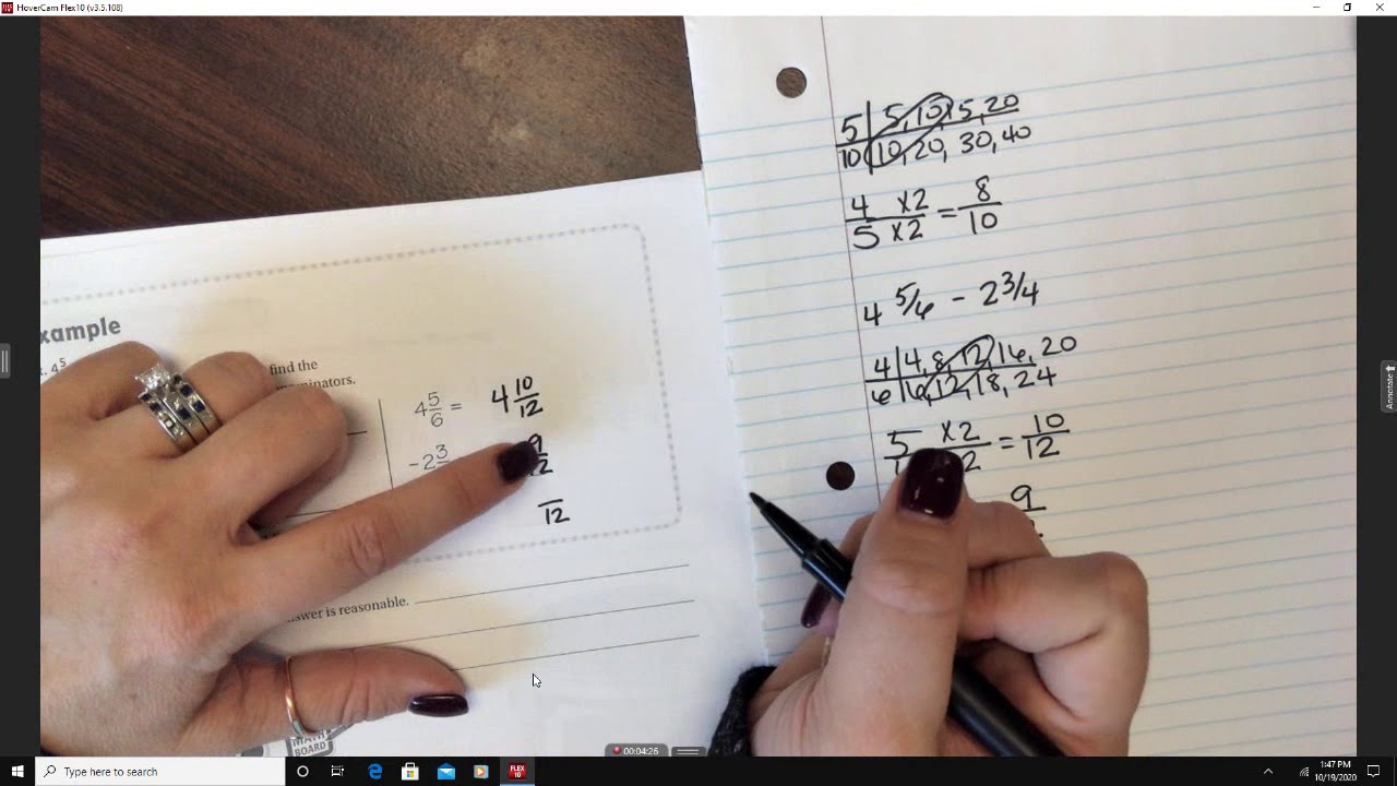 Add And Subtract Mixed Numbers YouTube Add And Subtract Mixed Numbers YouTube