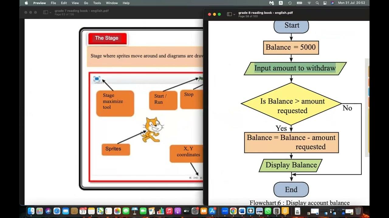 Grade 8 ICT English Medium Selection Control Structure P1 - YouTube