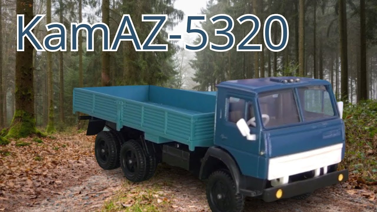KamAZ-5320: A Soviet Truck Legend in 1:43 Scale TANTAL - YouTube