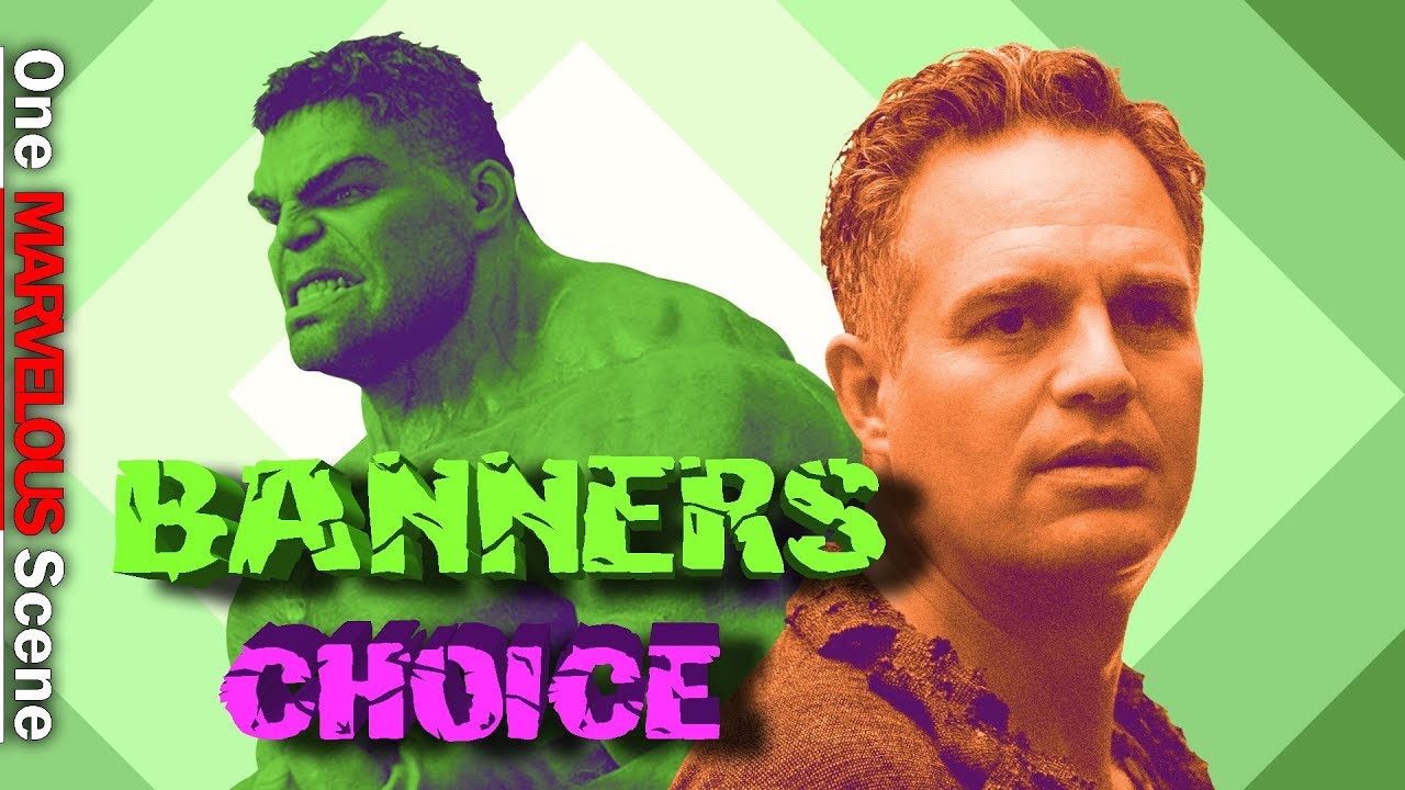 One Marvelous Scene - Bruce Banners Choice in Thor Ragnarok - YouTube