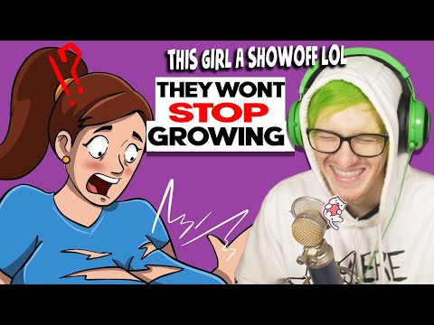 They "Wont stop growing" - Reacting to "True Story" Animations - YouTube