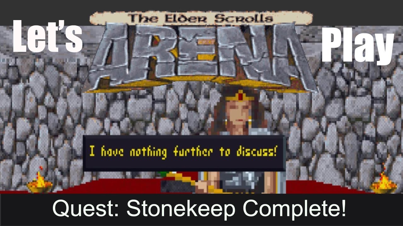 Lets Play Elder Scrolls Arena: Return from Stonekeep and a Stingy Queen ...