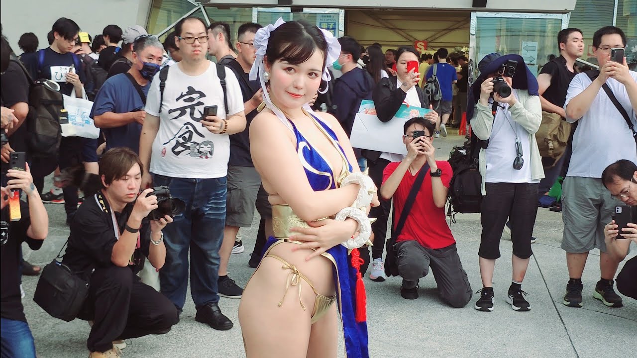 FF43-Cosplay:春麗(快打旋風)-Coser:九条ねぎ - YouTube