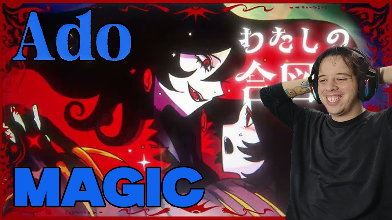 The Funkiness in this is Amazing! 🖤💙🖤💙 Reaction / Review 【Ado】MAGIC ...