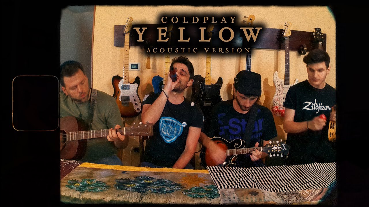 Coldplay - Yellow (acoustic cover - mandolin version) | Liveplay cover ...