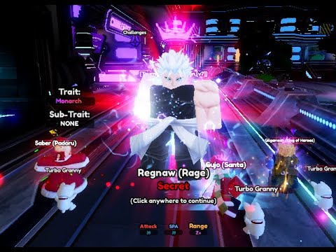 Regnaw Evo Max Level with Monarch Showcase is it the META??? | Anime ...