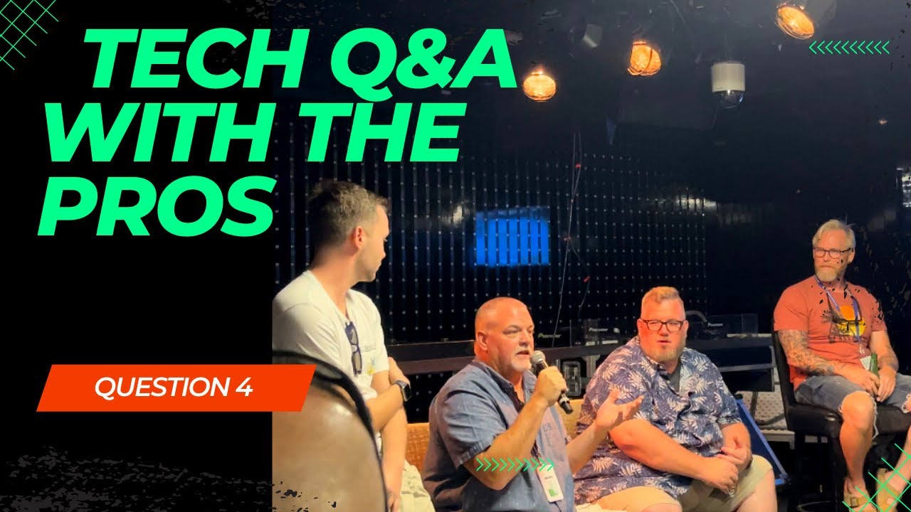Tech Q&A Question 4 from the Vloggers Extravaganza Group Cruise With Tony B., Josh, Jamie, and ...