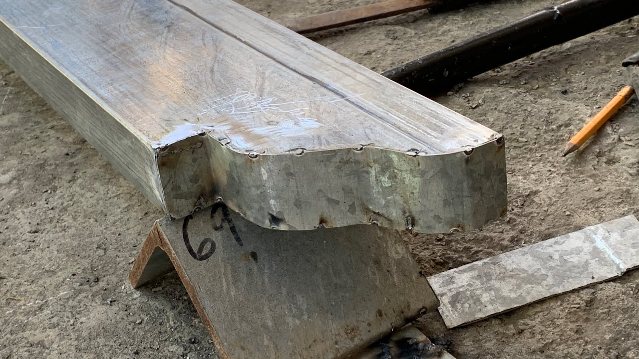Tubular 2x6 w/ Design Smaw weld. - YouTube