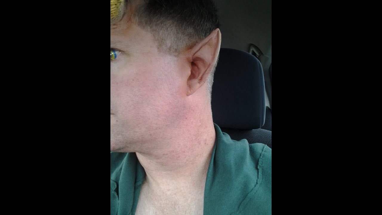 Applying ear prosthetics. Simple guide to becoming your inner Elf or ...