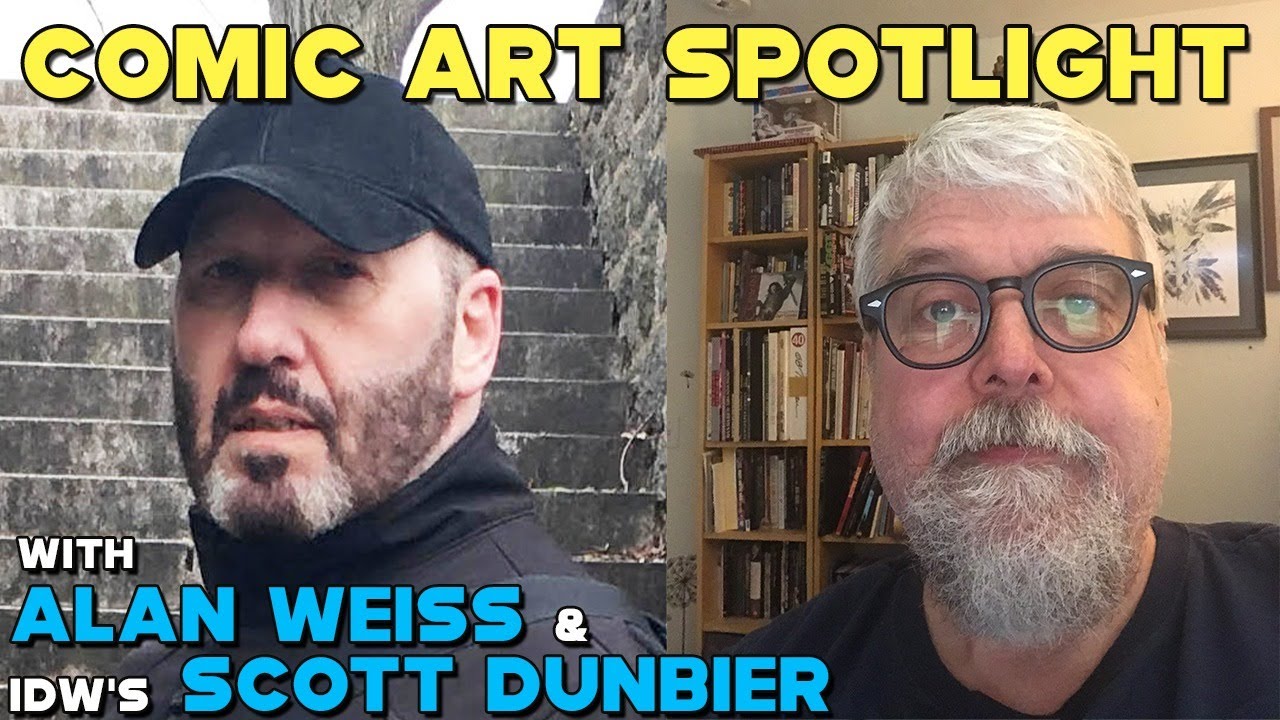 Comic Art Spotlight on Alan Weiss with Scott Dunbier - YouTube