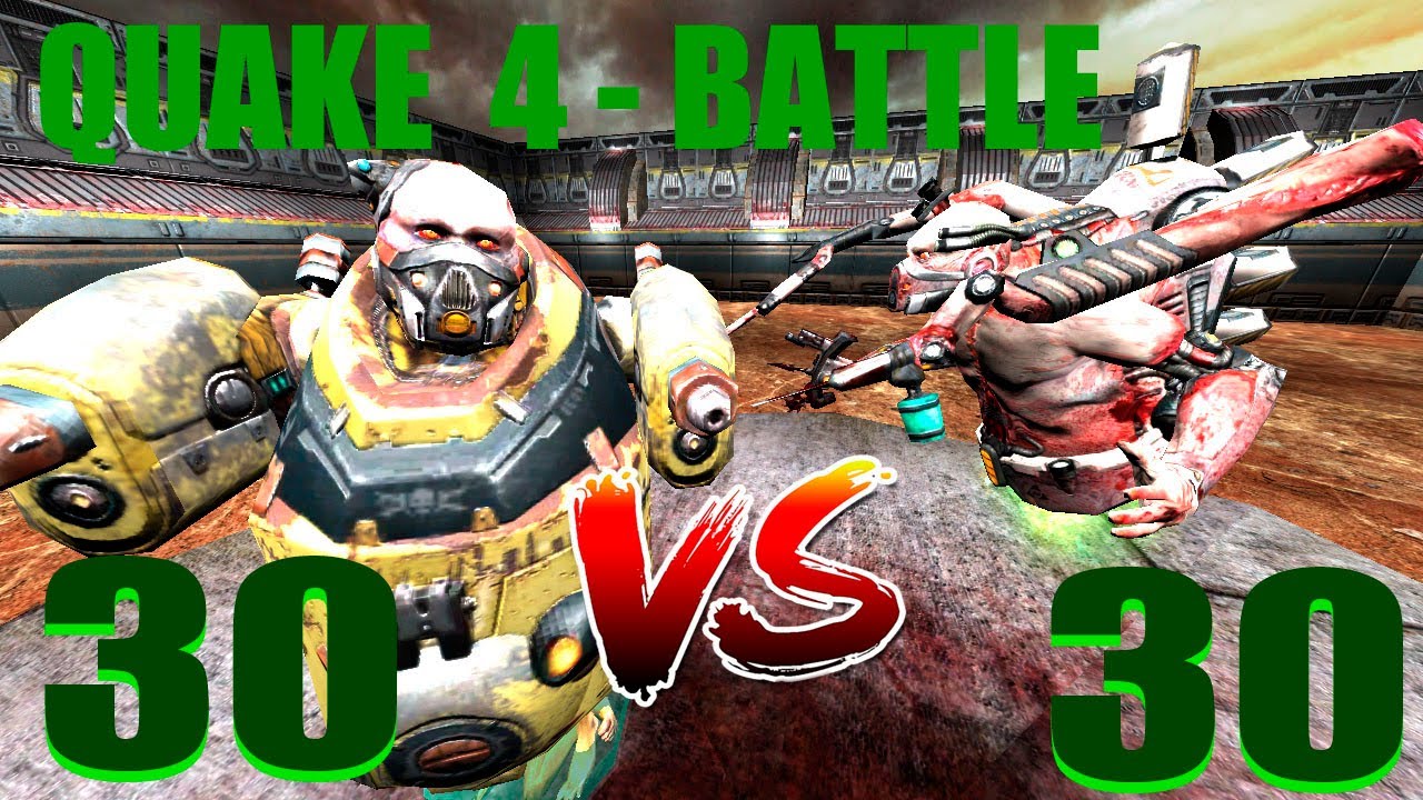 30 SENTRY vs. 30 SCIENTIST - Did you call the doctor? - QUAKE 4 Monster ...